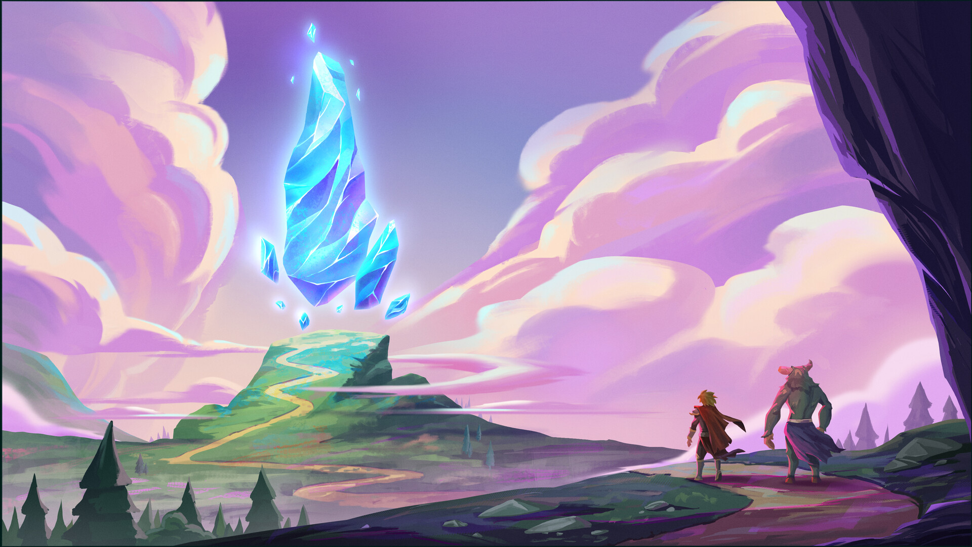 ArtStation - Landscape concept