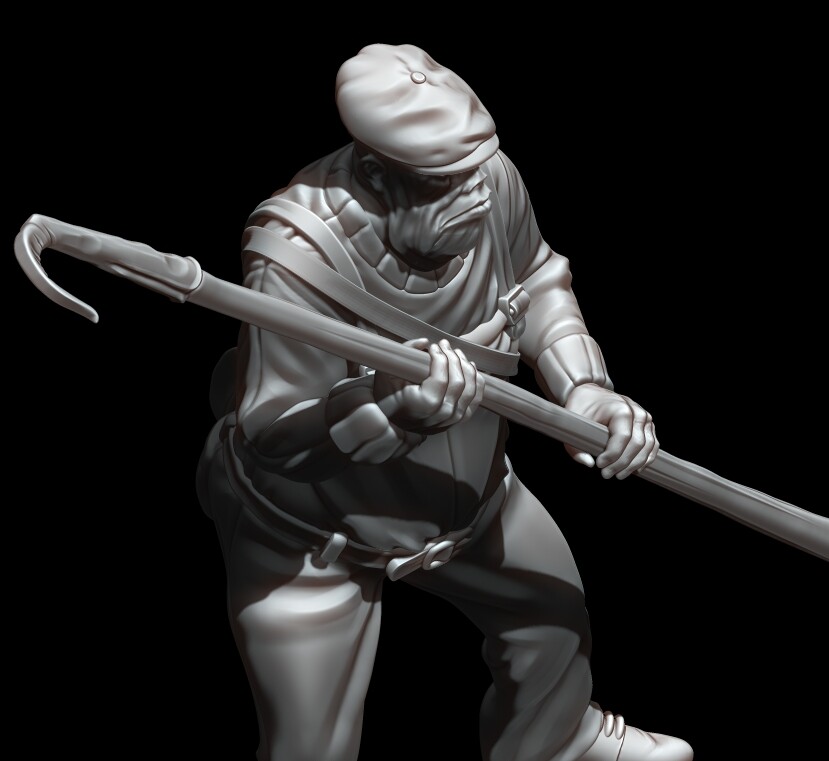 ArtStation - Deep one hybrid