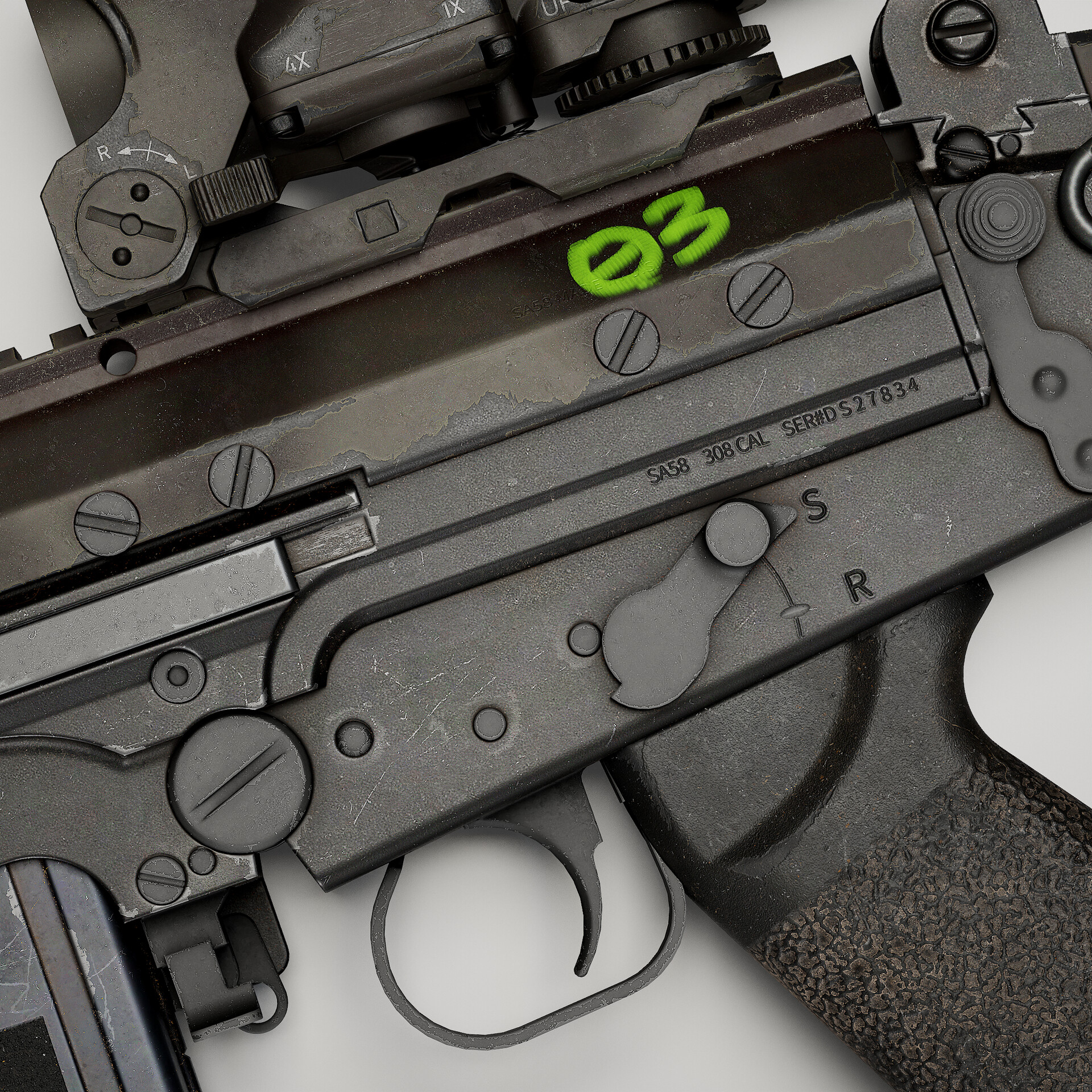 ArtStation - DS Arms SA58 OSW