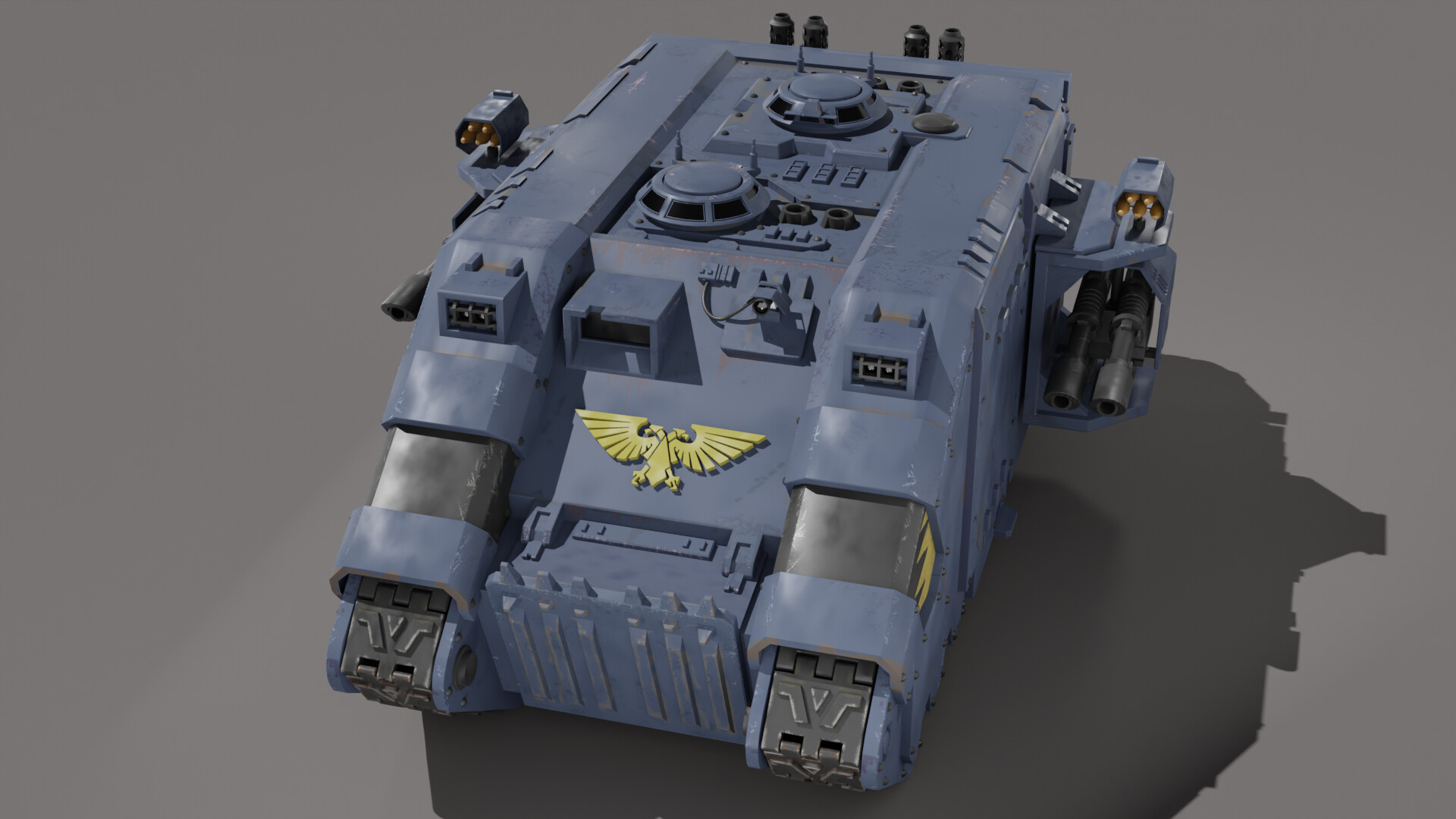 ArtStation - LAND RIDER / Warhammer 40 000