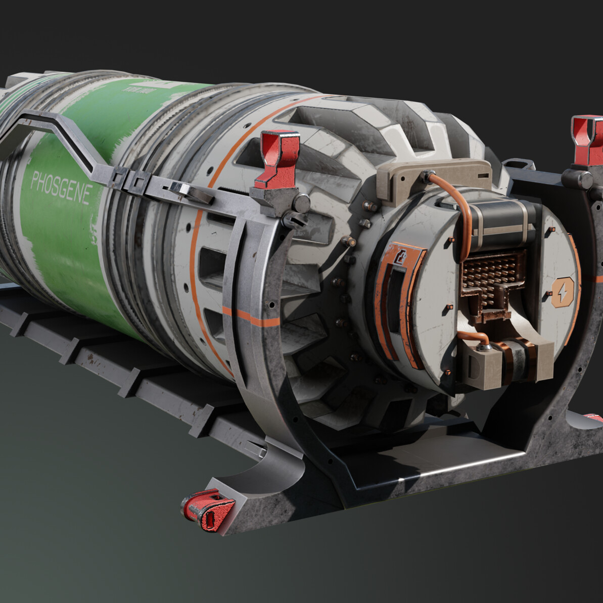 ArtStation - Sci fi cistern model