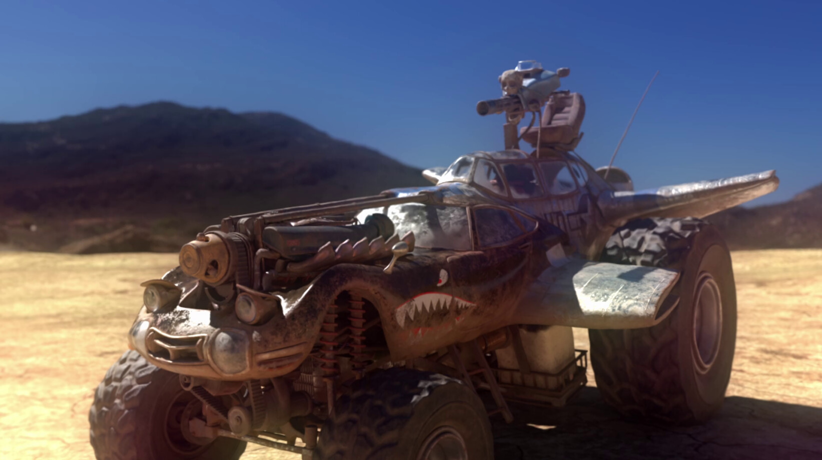 ArtStation - Post apocalyptic vehicle