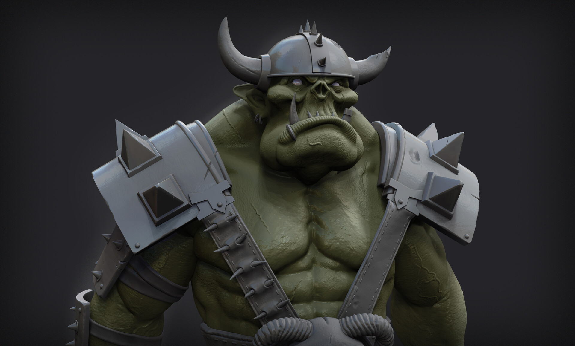 ArtStation - WAAAAAAGH!!! - Orc Anatomy Study