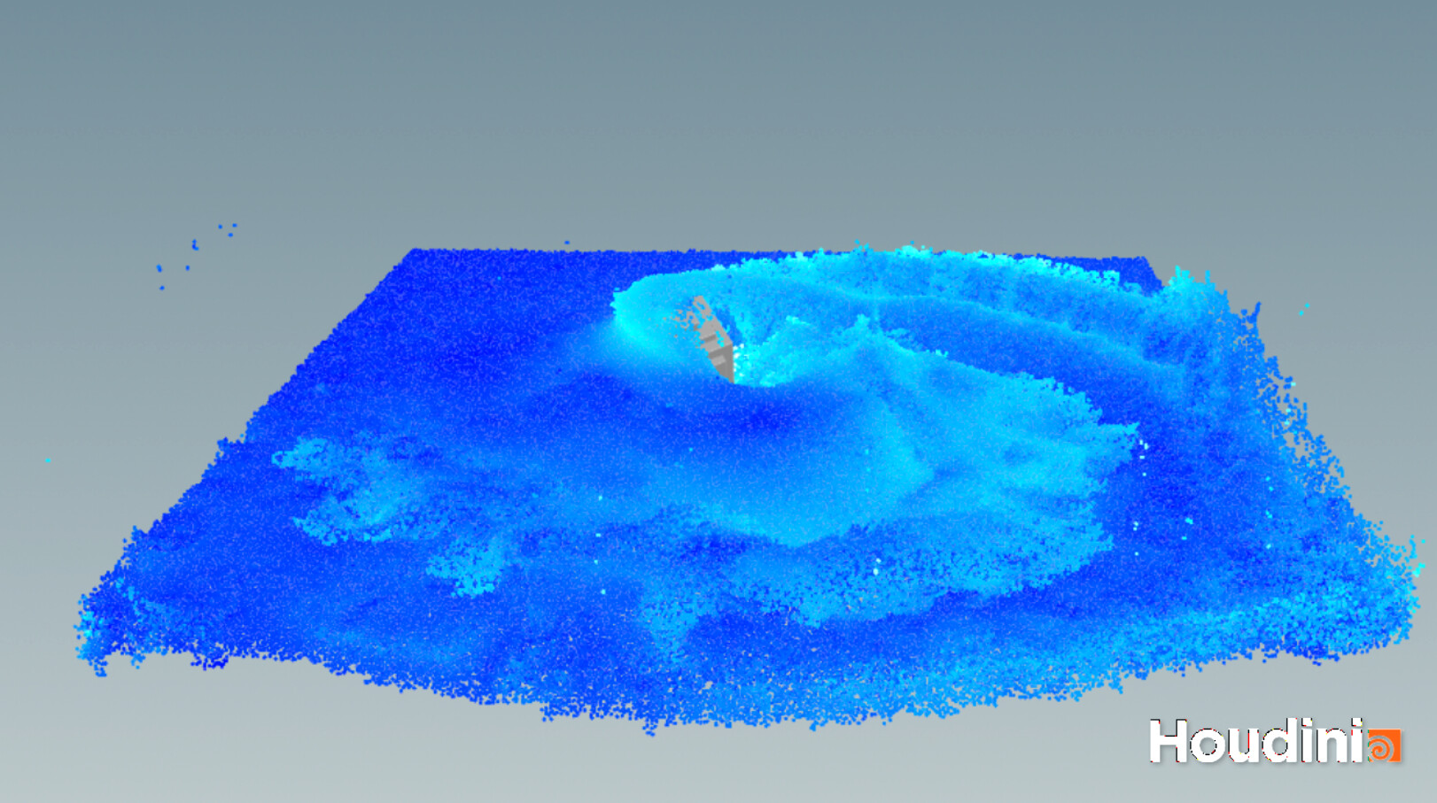 ArtStation - Houdini FLIP Fluid Simulation: Particles, Meshing