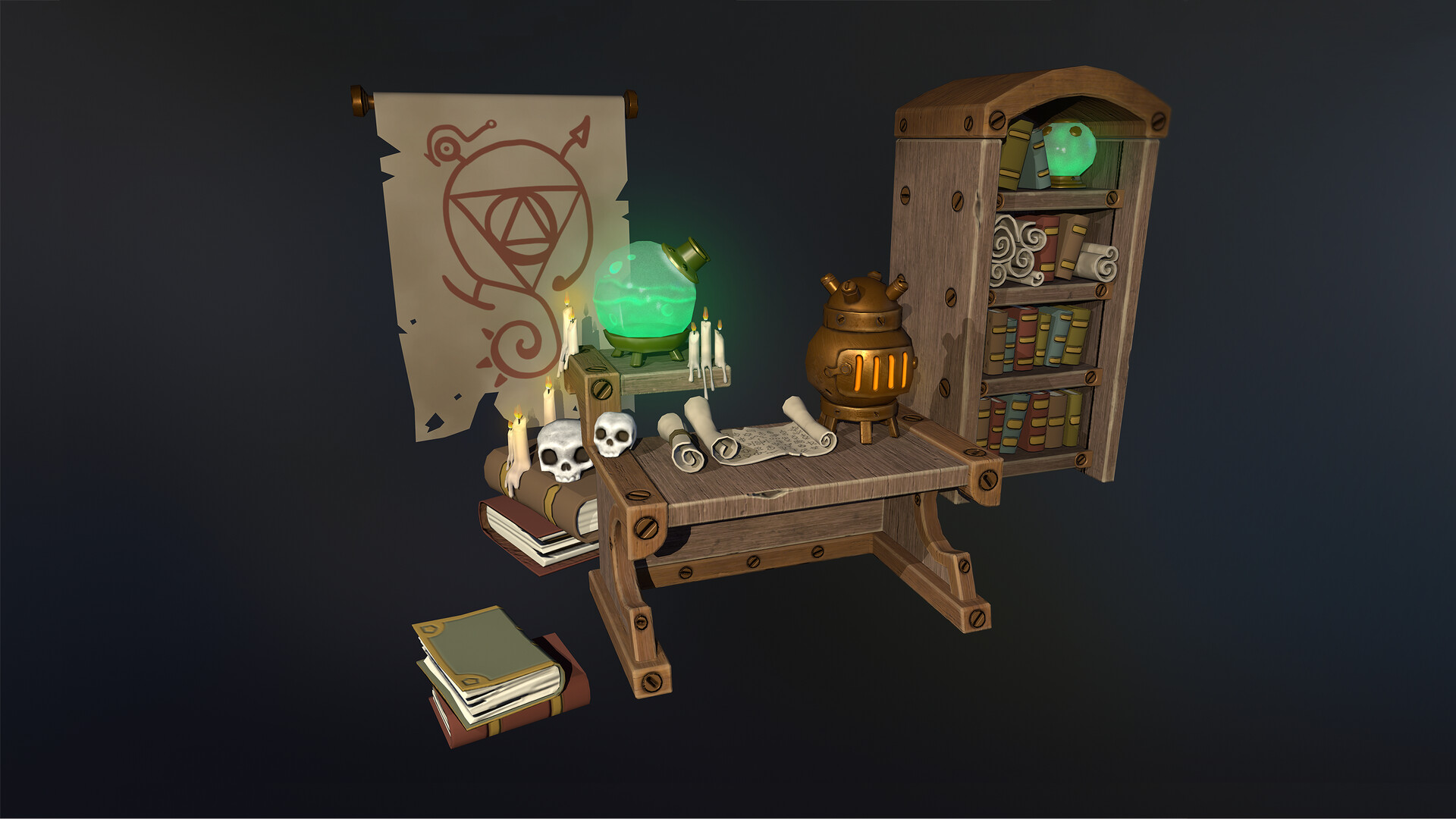 ArtStation - Alchemist's laboratory