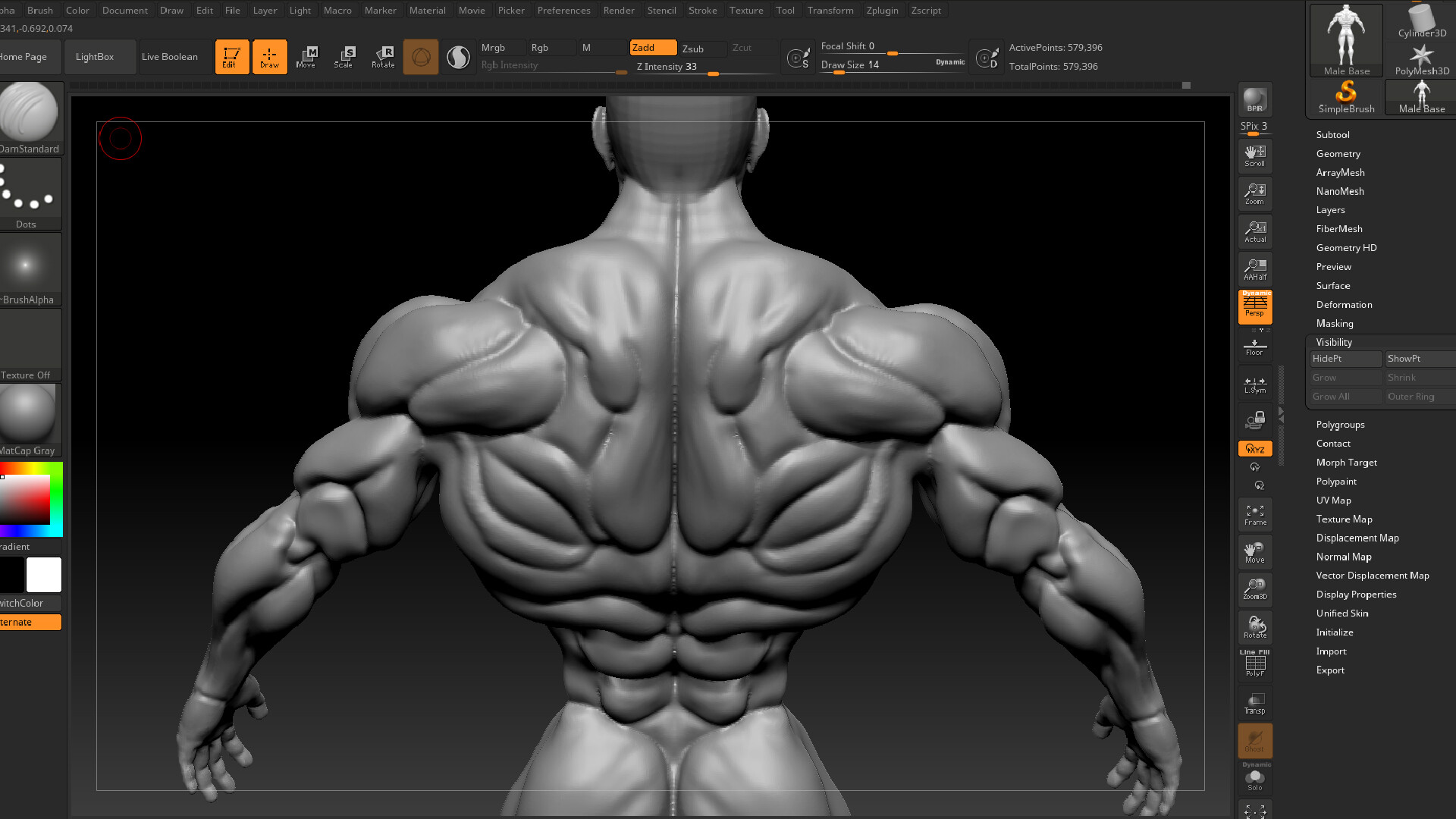 ArtStation - (WIP) Yujiro Hanma Sculpt
