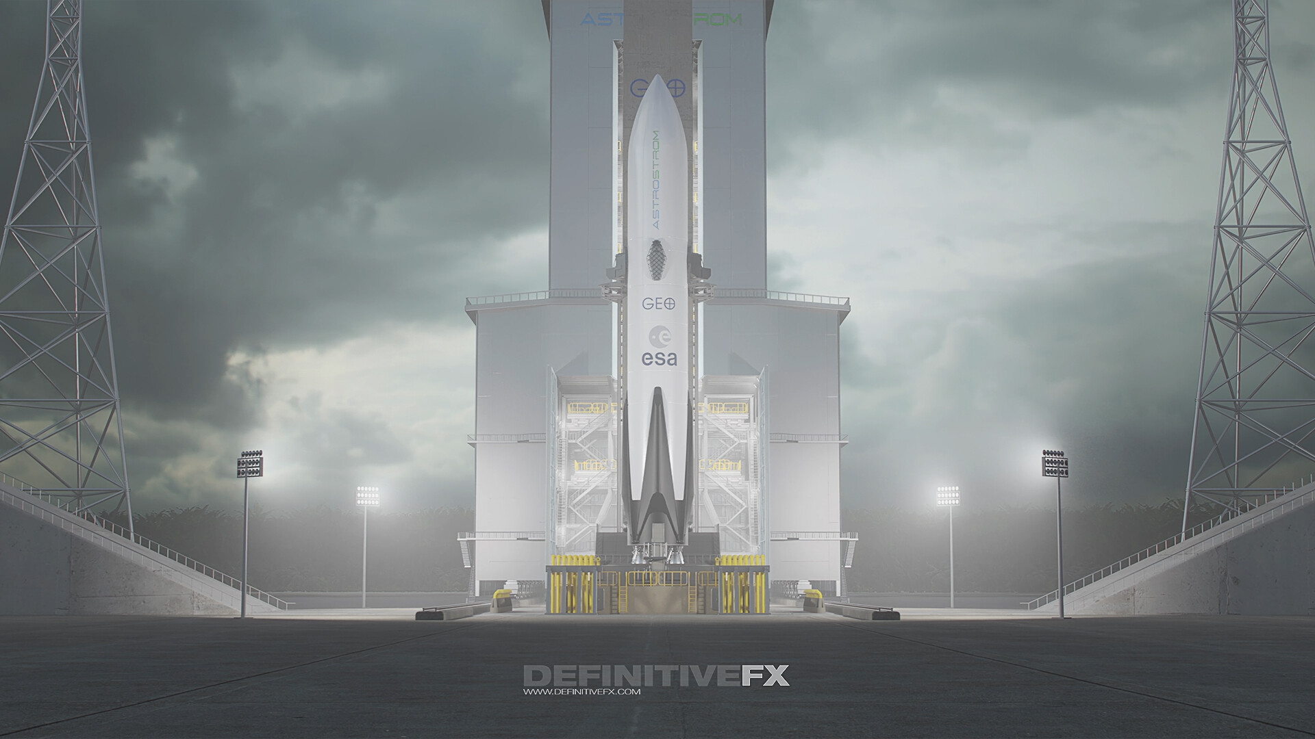 ArtStation - Reusable Rocket Launch