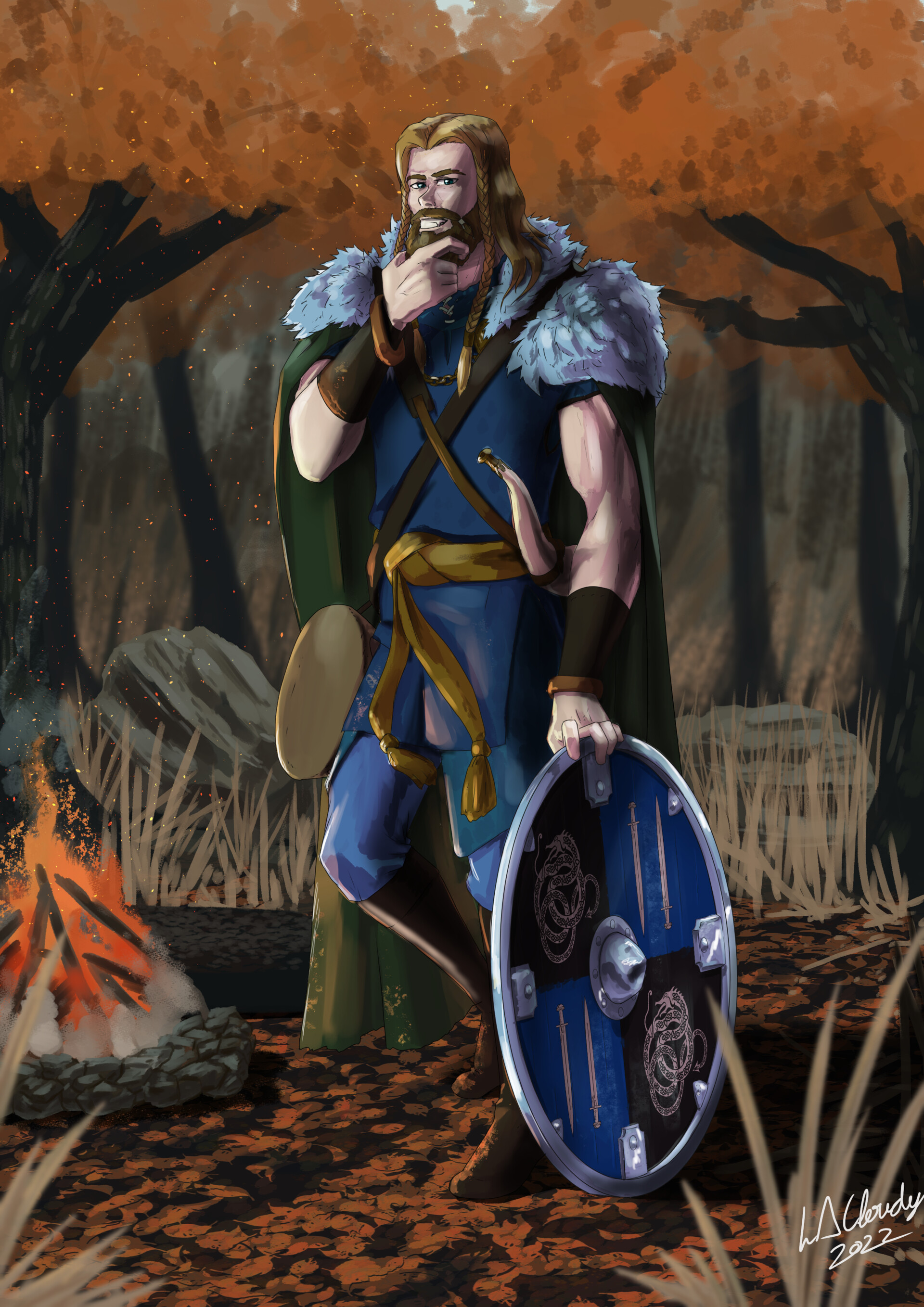 ArtStation - Floki the bard