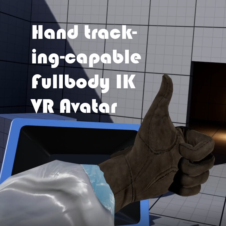 ArtStation - Hand tracking capable fullbody VR character created with ...