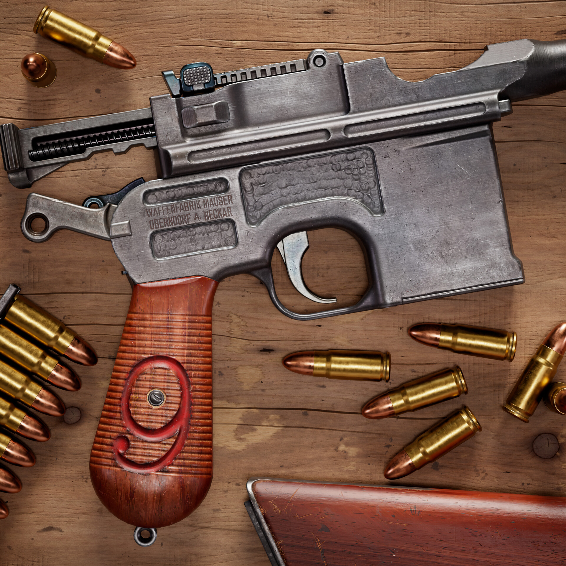 ArtStation - Mauser Red Nine