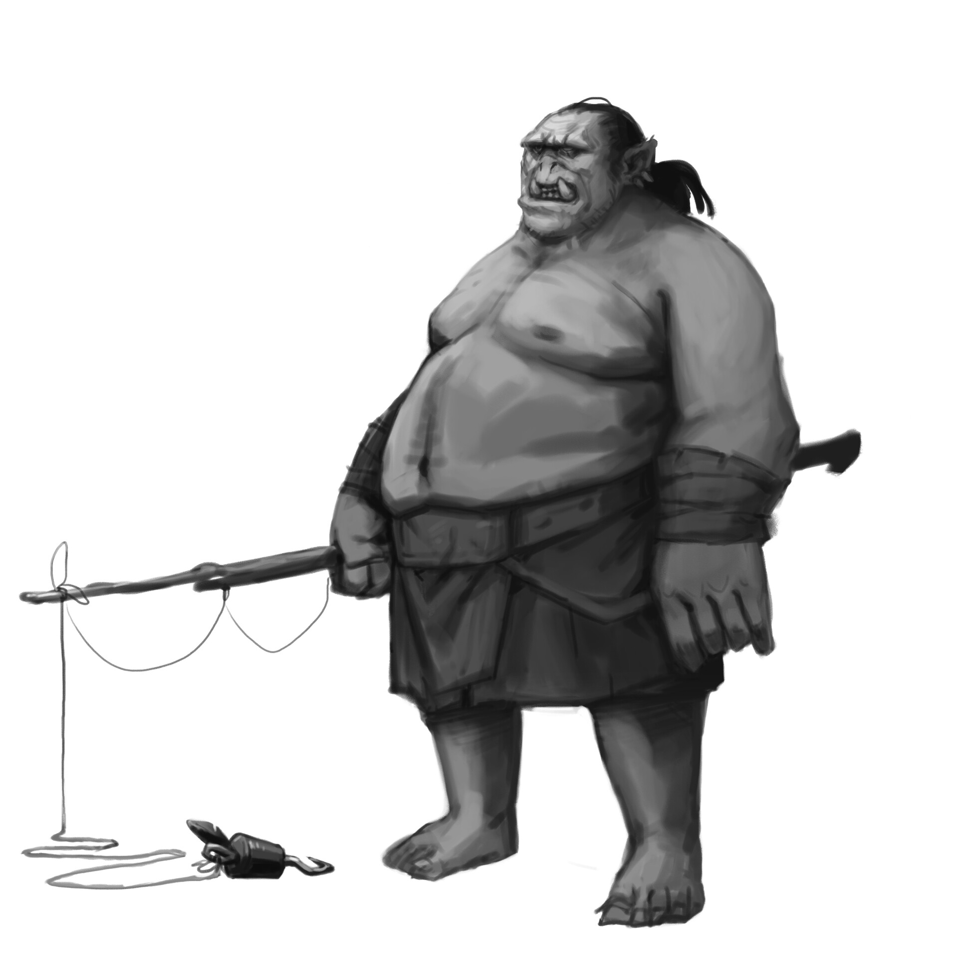 ArtStation - Orc guy