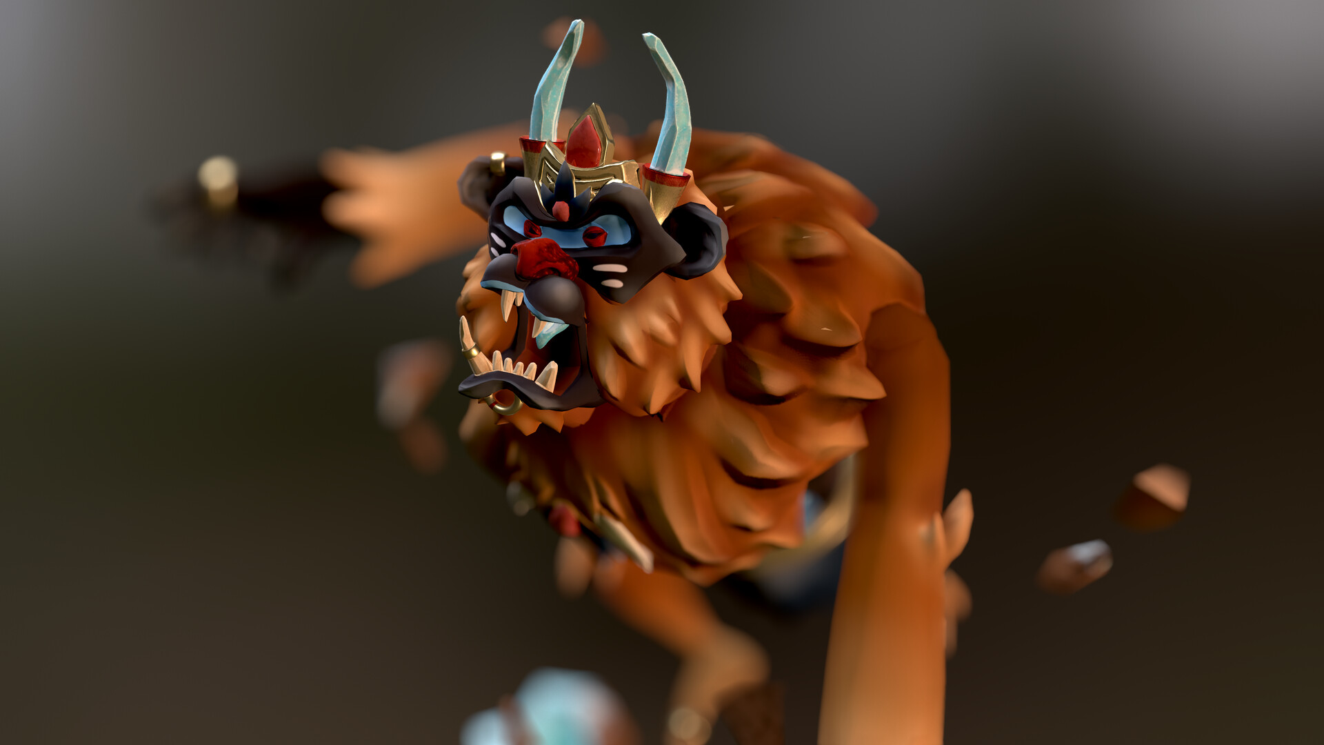 ArtStation - Zuma the Aztec Guardian