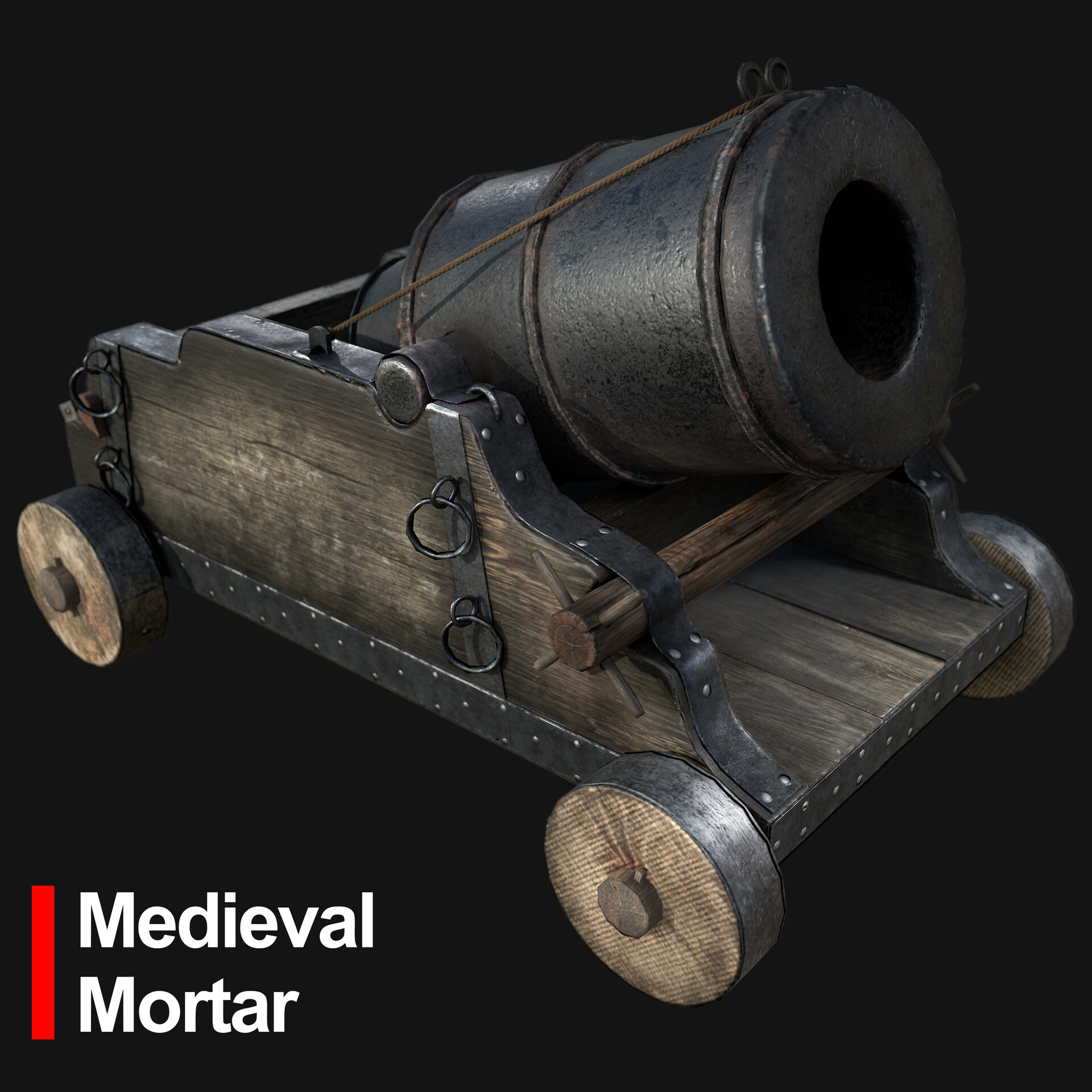 ArtStation - Medieval Mortar