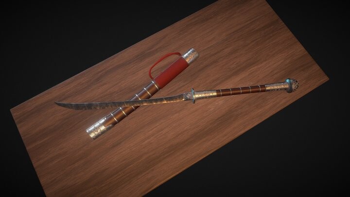 ArtStation - HengDang Sword of AHOMs