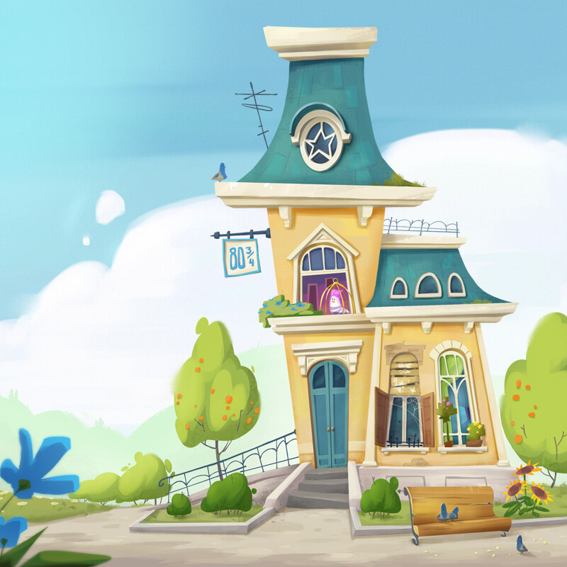 ArtStation - House of rousing veggies