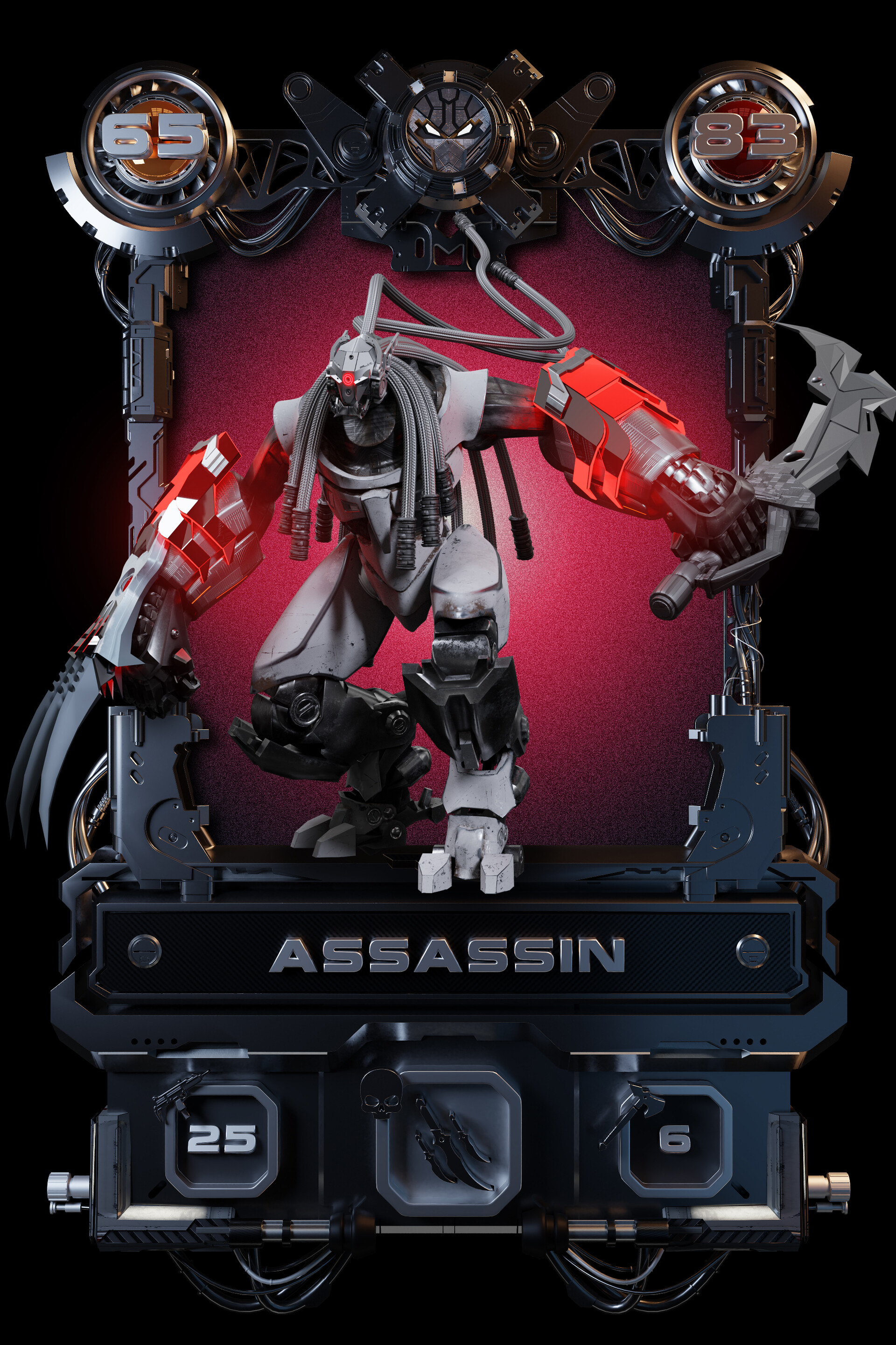 ArtStation - OC: Wolf Blade