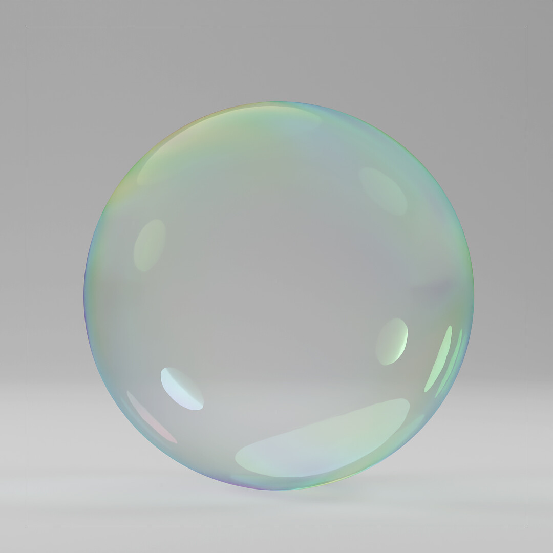 Blender Bite Size - Soap Bubble Procedural Shader in Blender