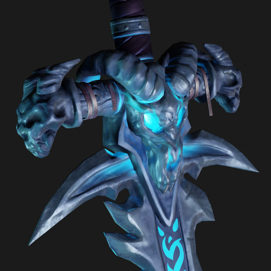 ArtStation - Frostmourne 3d model