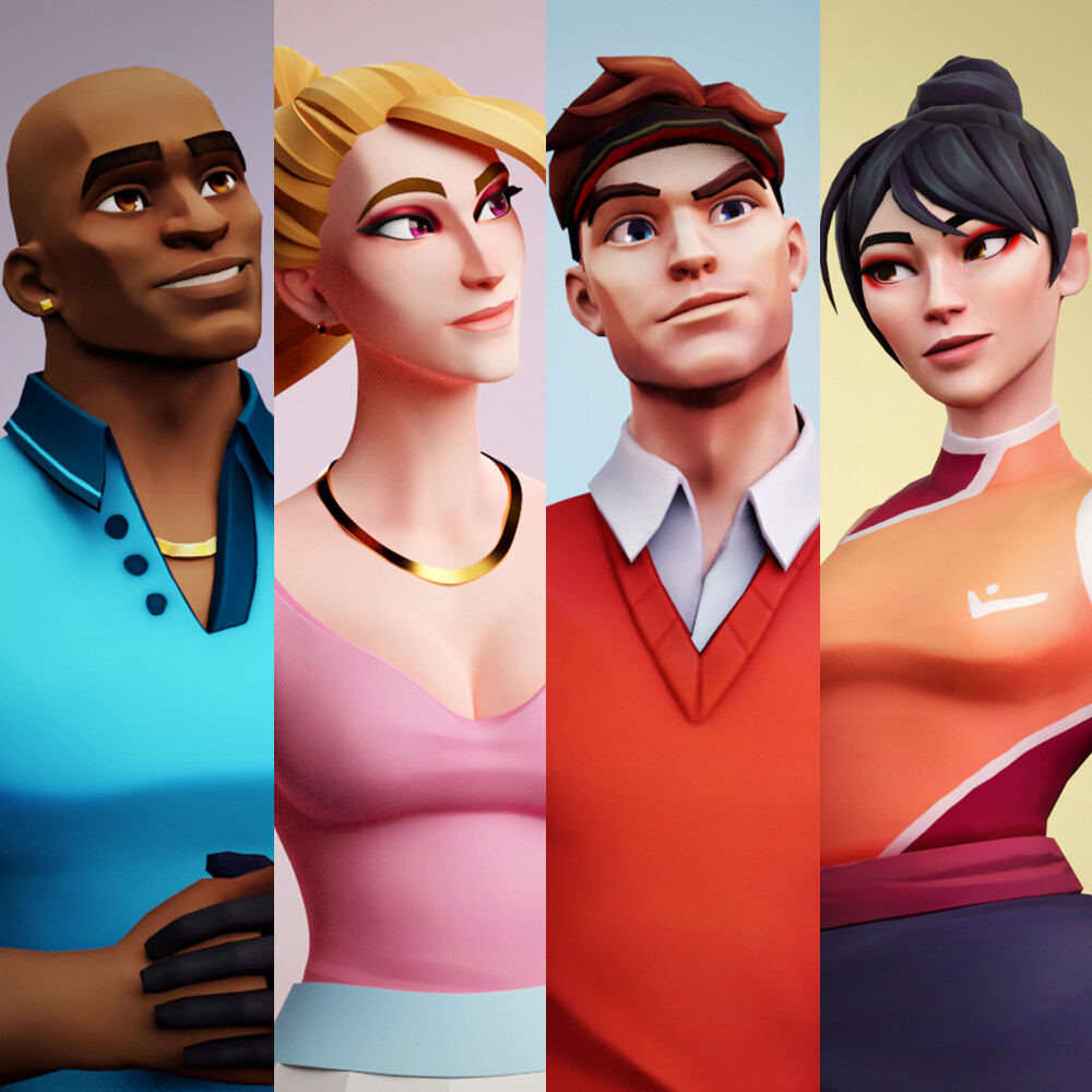 ArtStation - Stylized characters