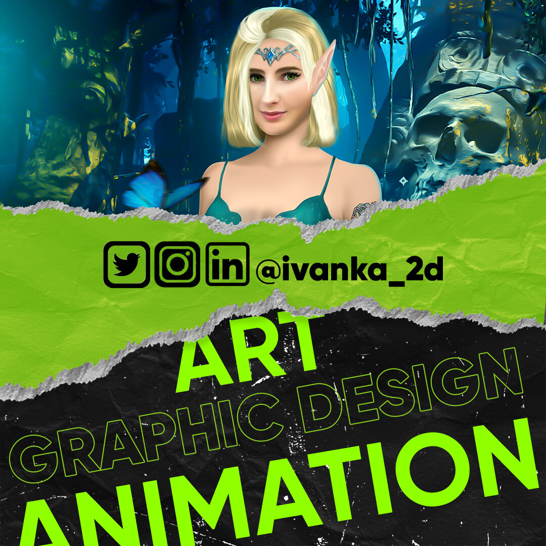 ArtStation - Fantasy 2D ART & 2d animation