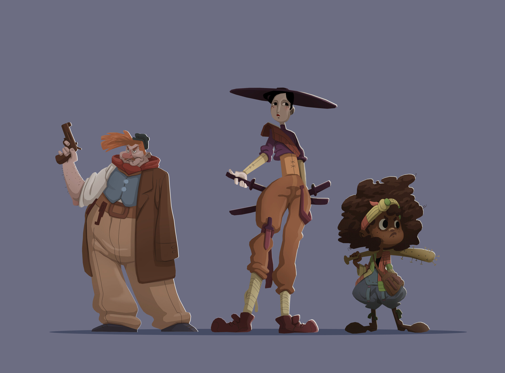 ArtStation - Character Design "Urban soldier", Photoshop