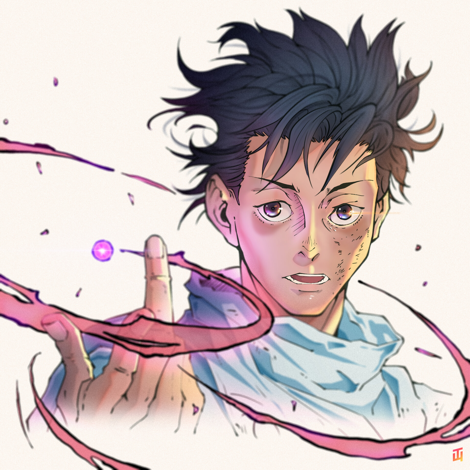 ArtStation - Yuta Jujutsukaisen0 FanArt