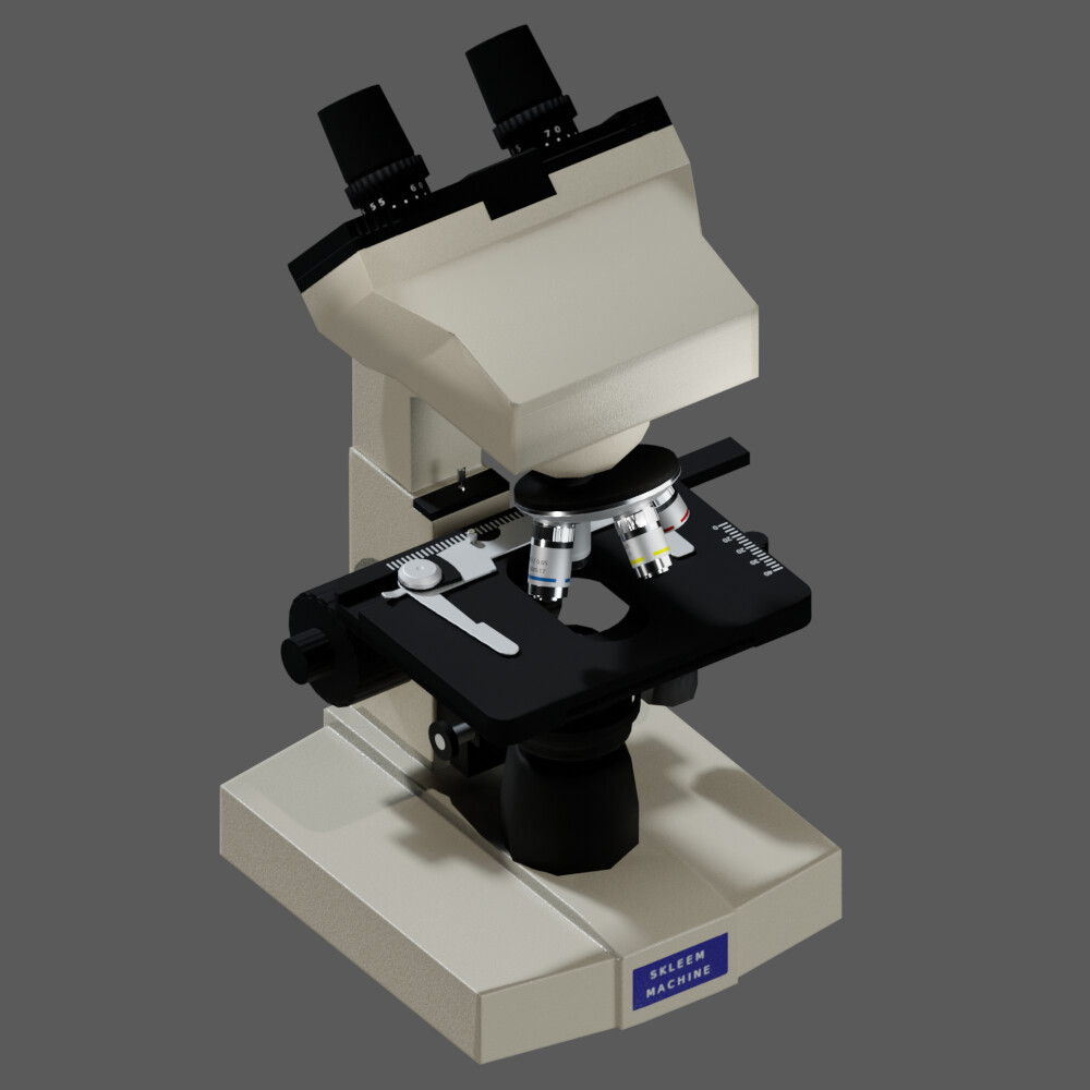 ArtStation - Compound Light Microscope