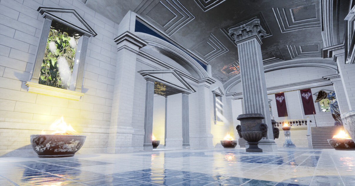 ArtStation - Palace Rooms | Level Design