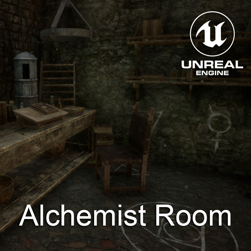ArtStation - Alchemist Room | Level Art | Unreal Engine