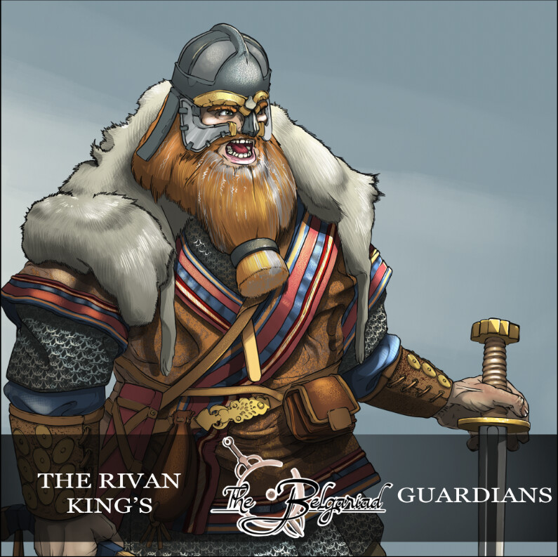 ArtStation - The Belgariad - The Rivan King's Guardians