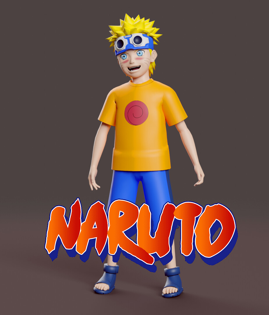 ArtStation - Kid naruto