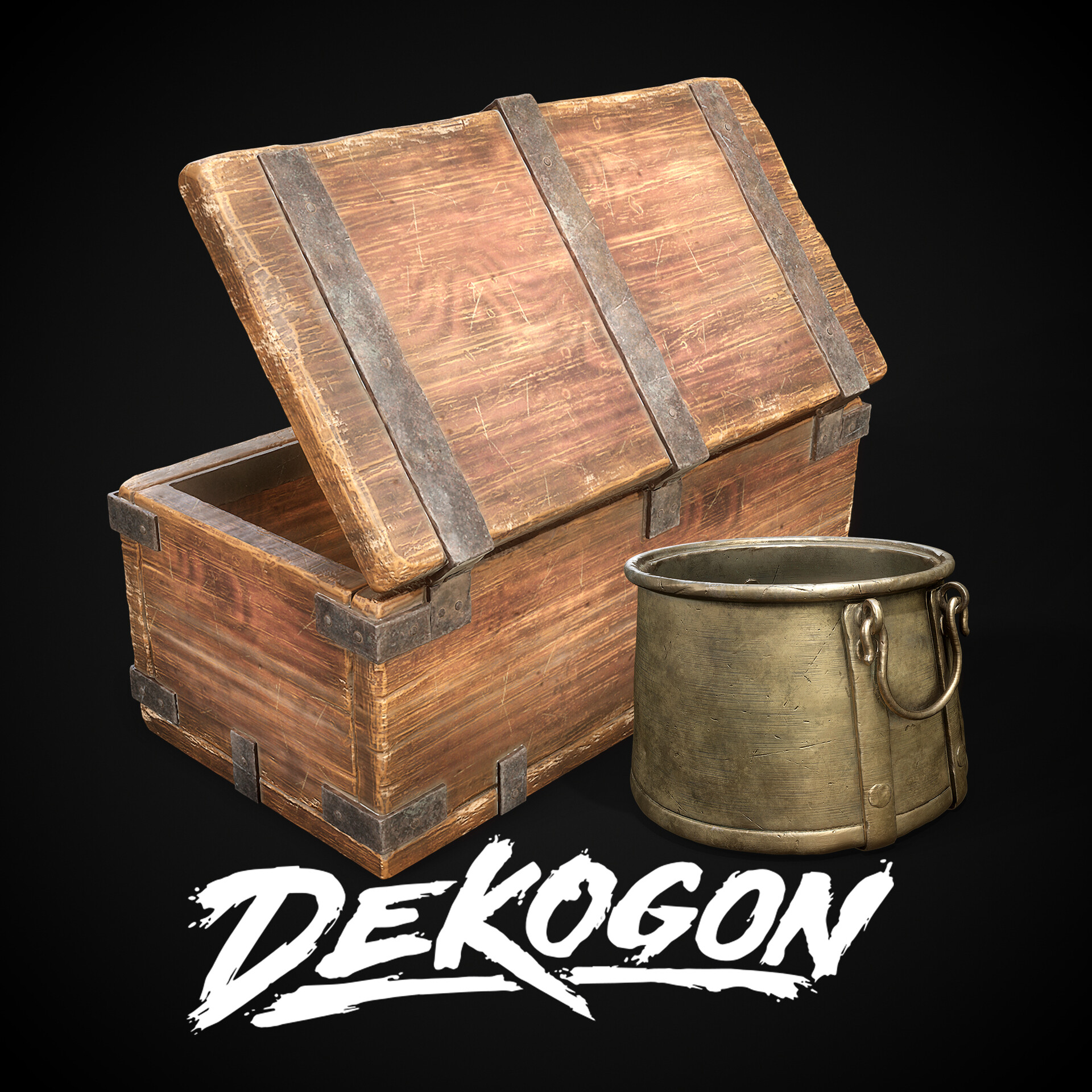 ArtStation - Small Chest & Container