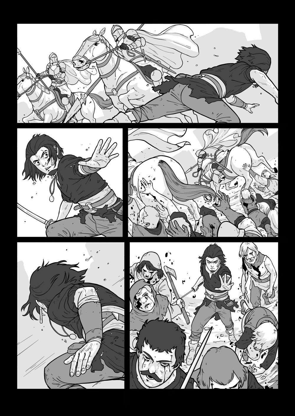 ArtStation - Comic Pages - Post Mortem 3