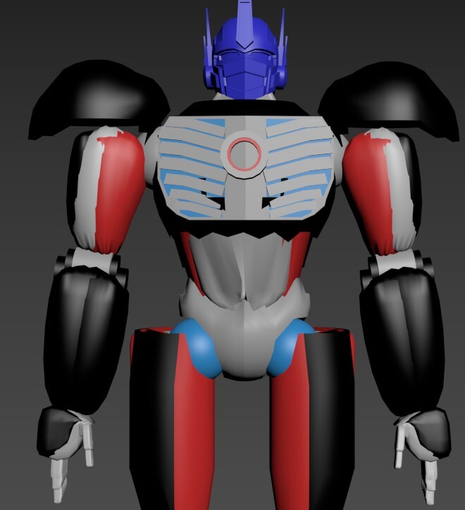 ArtStation - optimus prime animation