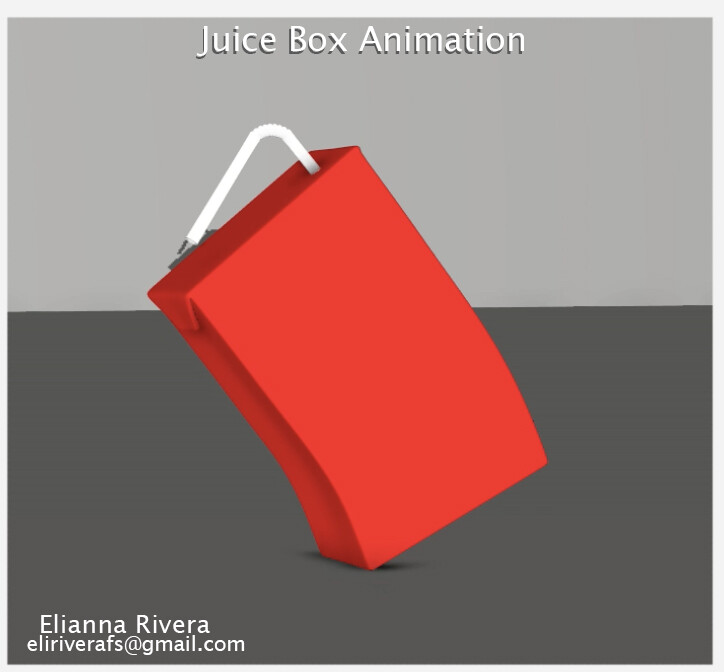 Elianna Rivera - The Juice box - Animation Practice