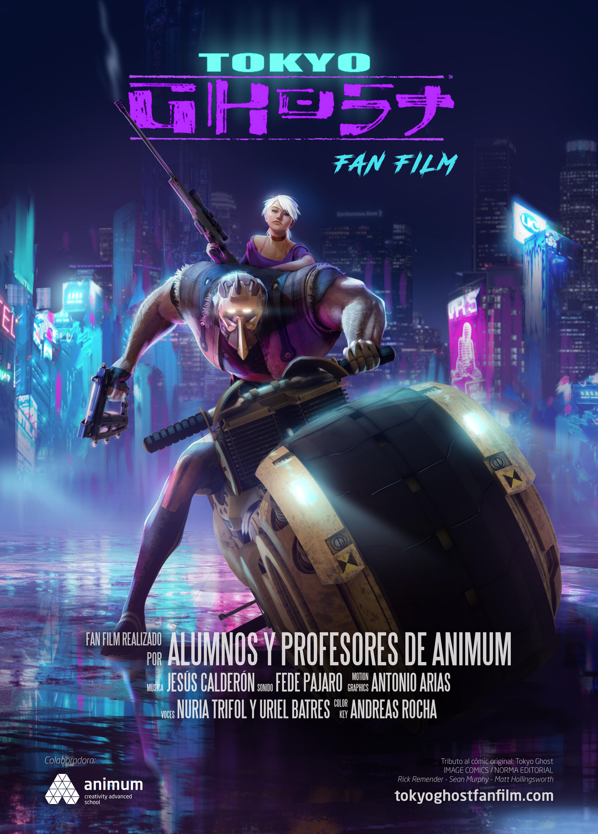 ArtStation - Tokyo Ghost Rig Motorbike