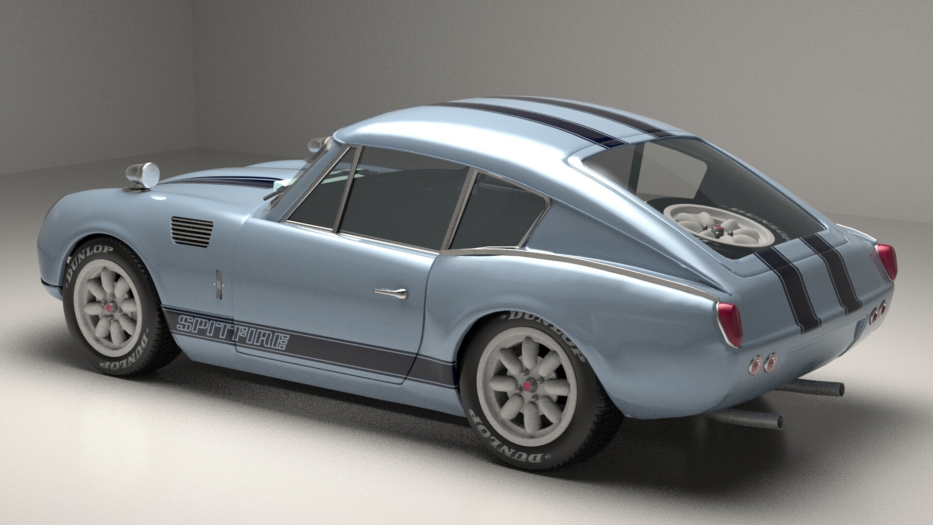 ArtStation - Triumph Spitfire Restomod