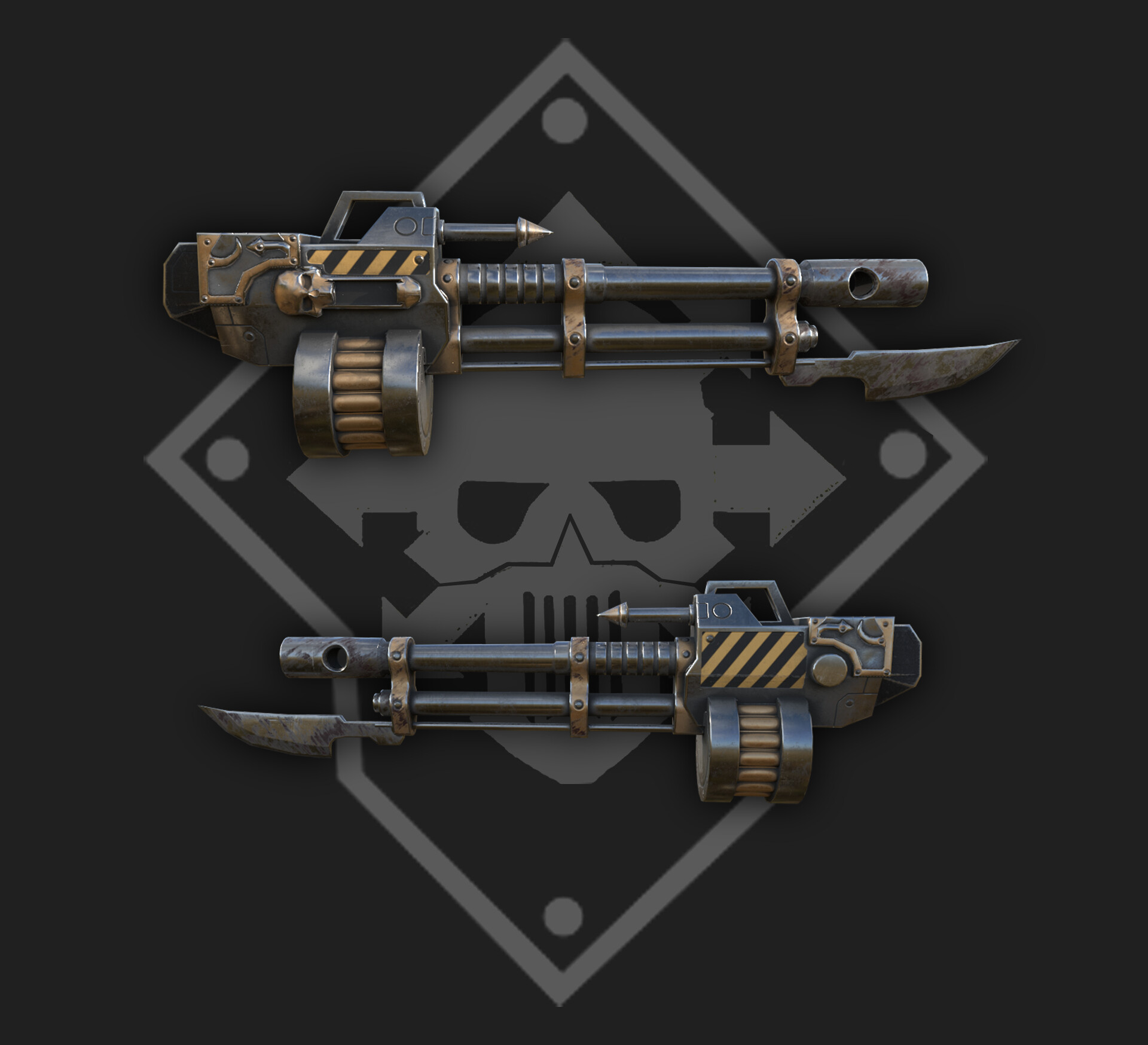 ArtStation - Reaper Pattern Autocannon