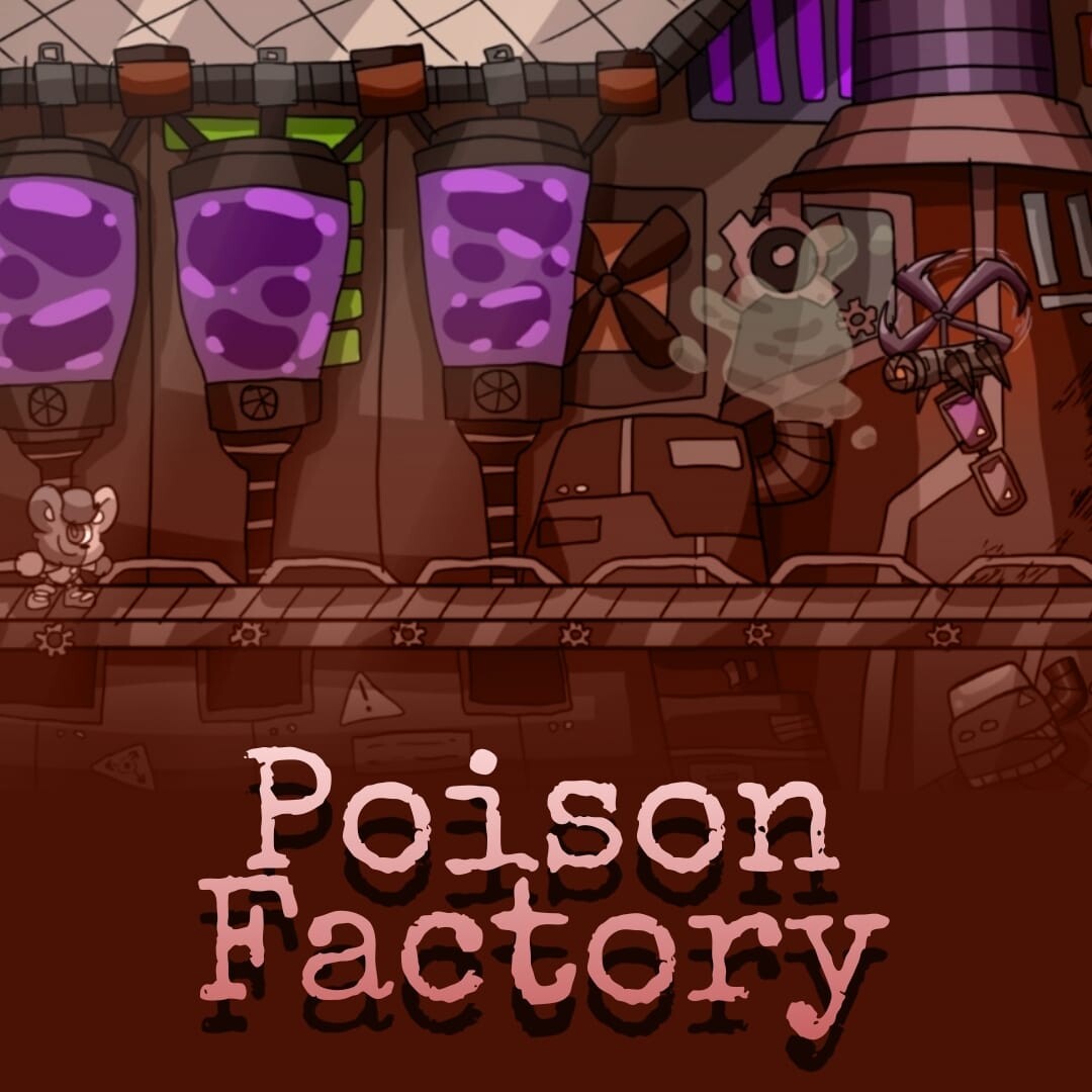 ArtStation - Poison Factory - 2D environment