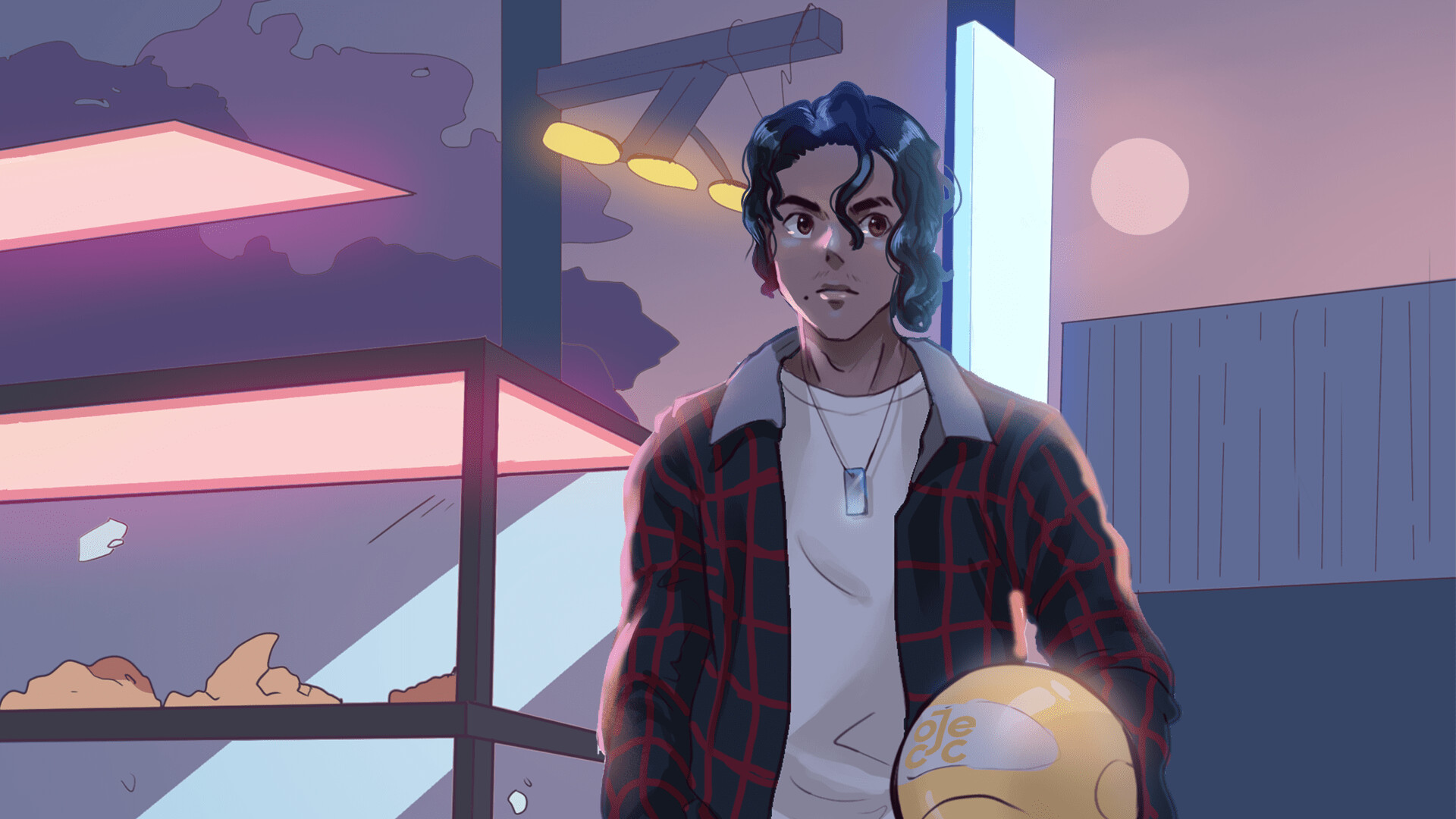 ArtStation - Night Ride: Concept Art and Visual Asset