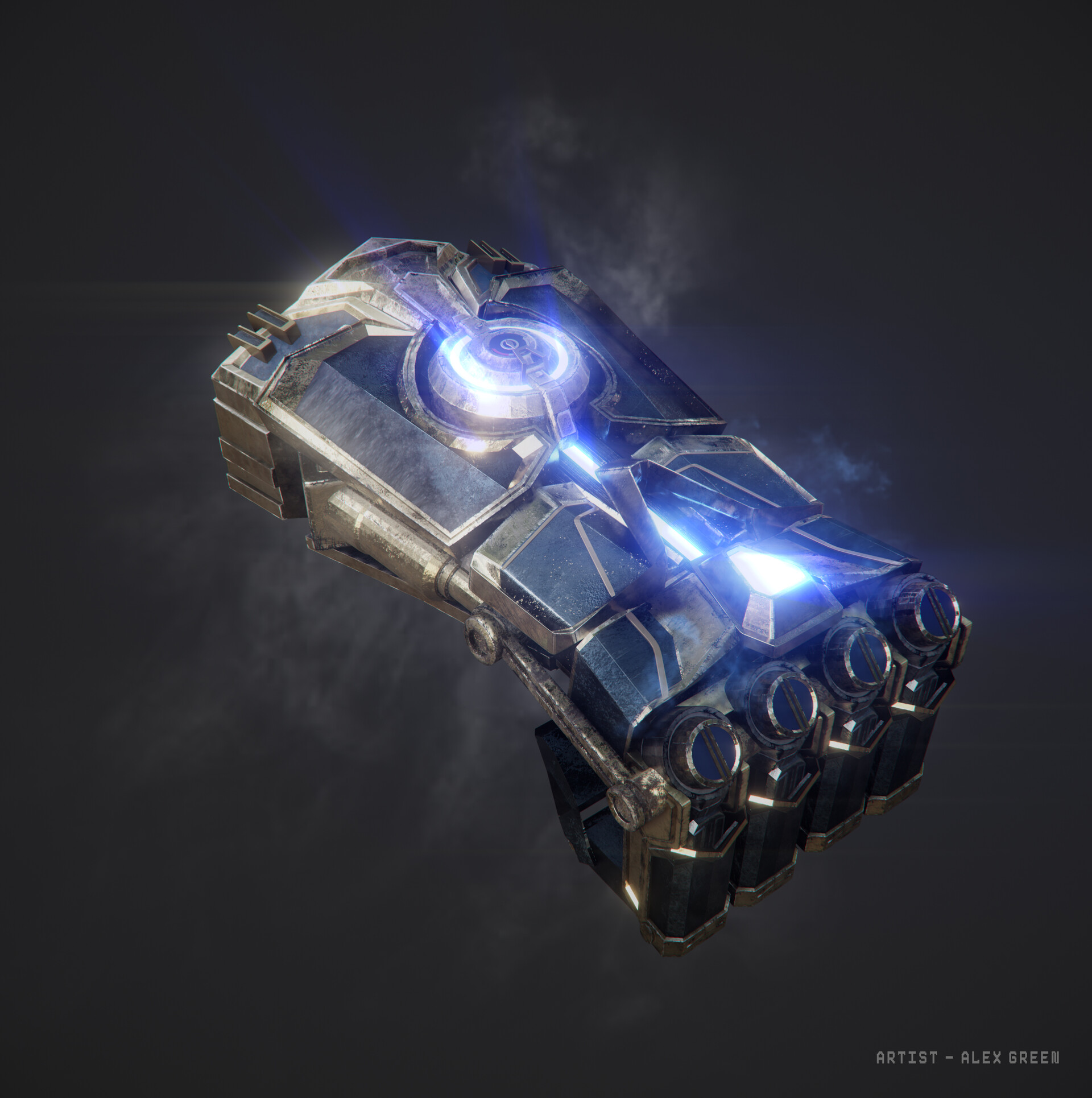 ArtStation - Atlas Gauntlet - ARCANE