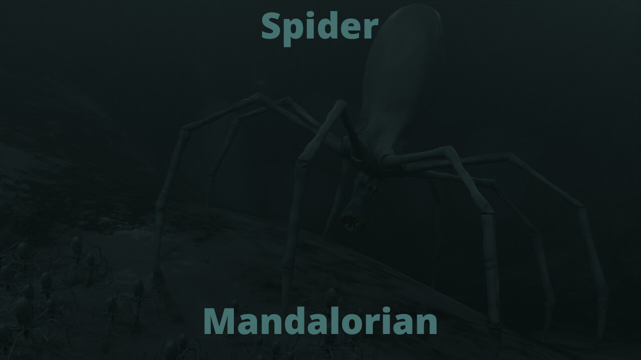 ArtStation - Animation spiders Mandalorian