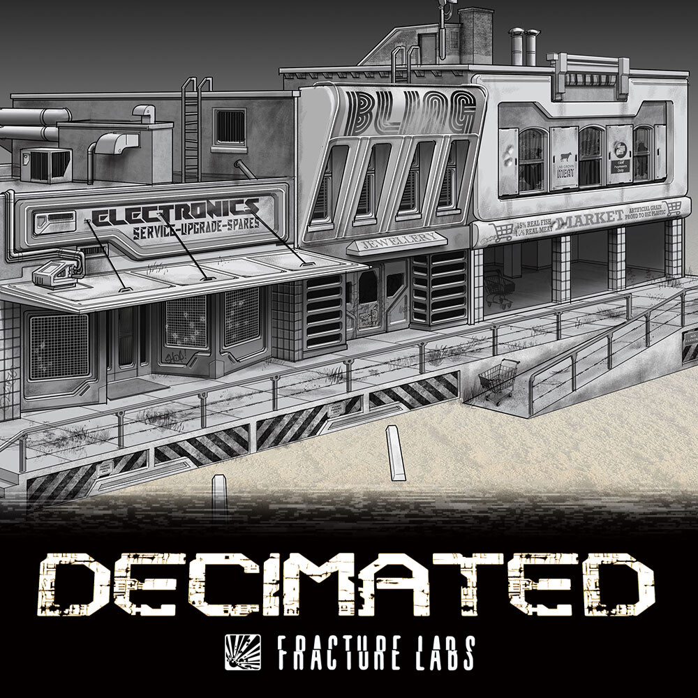 ArtStation - DECIMATED : SMALL TOWN