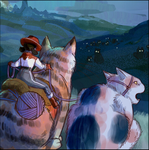 ArtStation - Pussy Roundup - The Cast 01