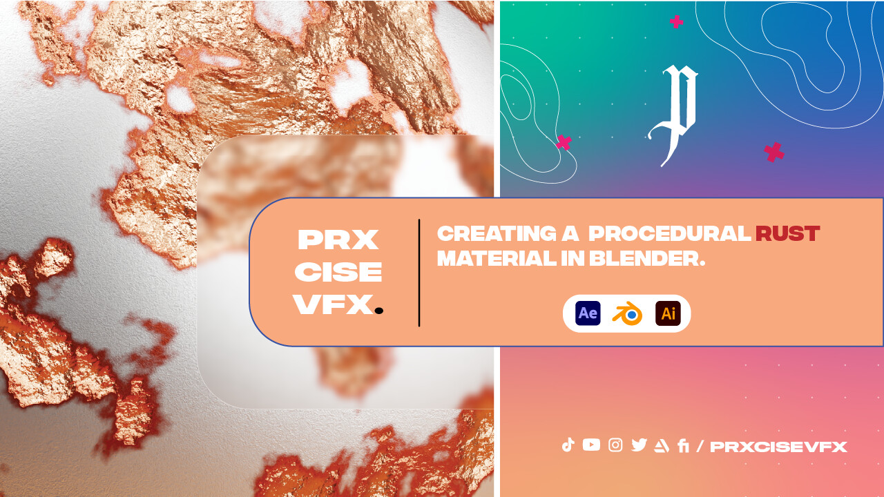 ArtStation - Creating A Rust Material In Blender