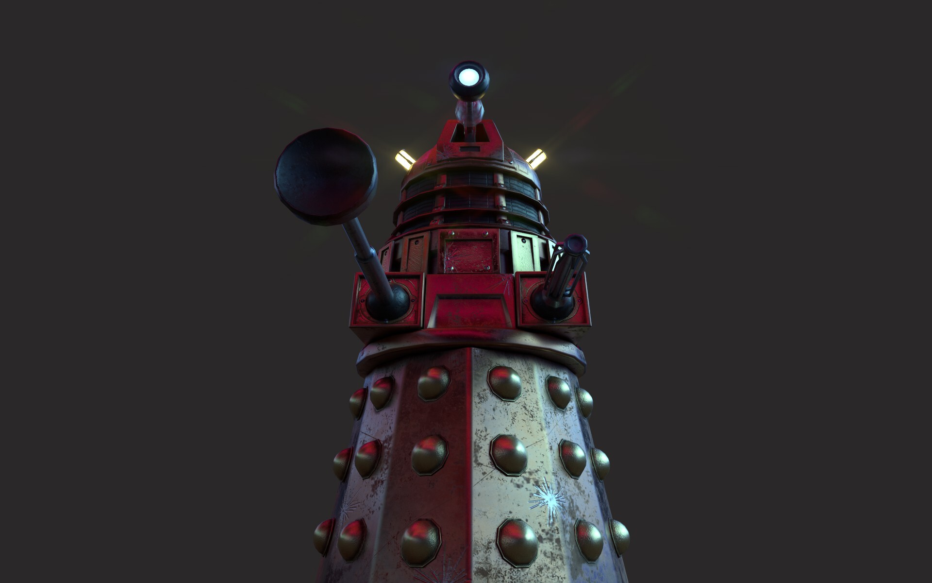 ArtStation - Dalek -Mid-Poly