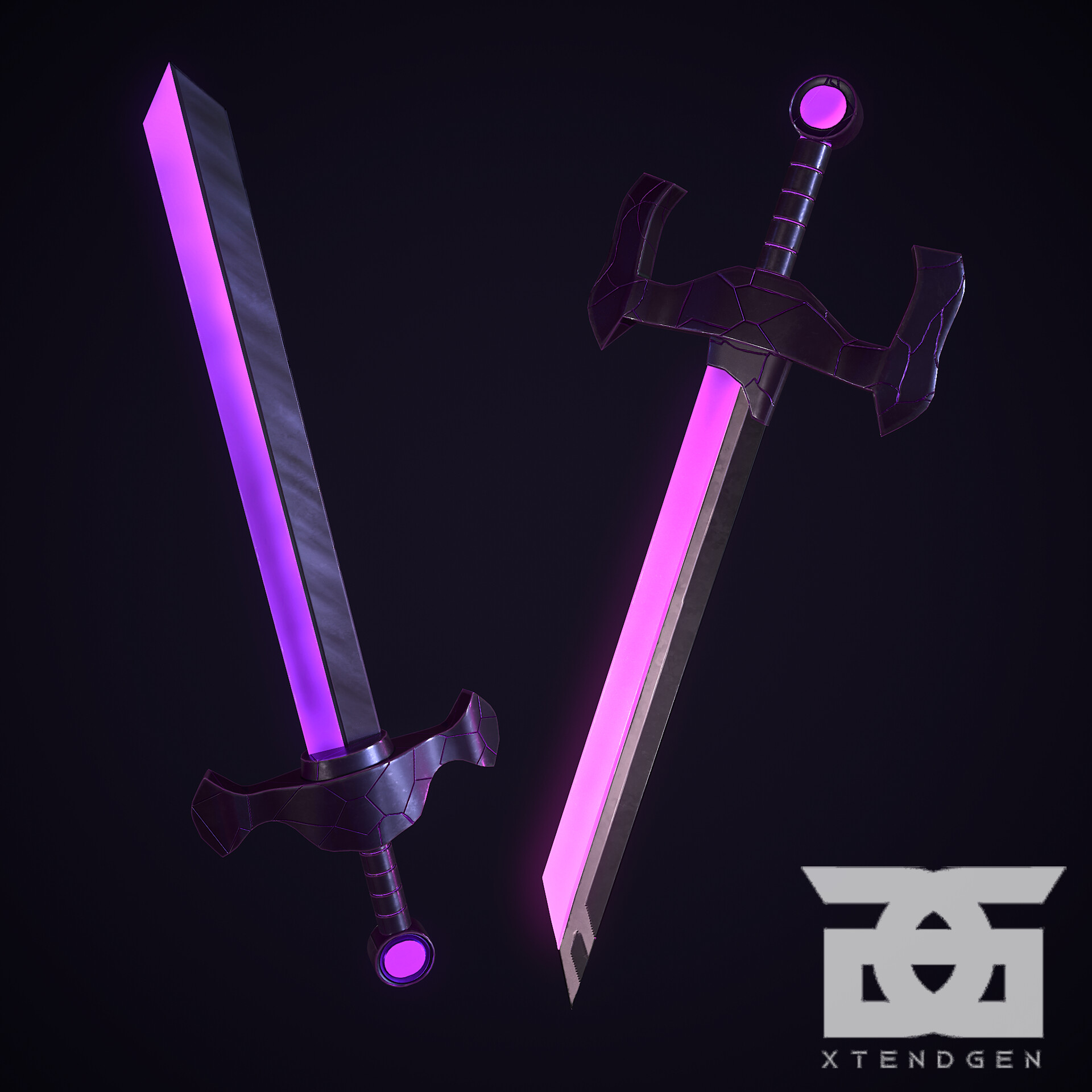 ArtStation - Sci_Fi Swords