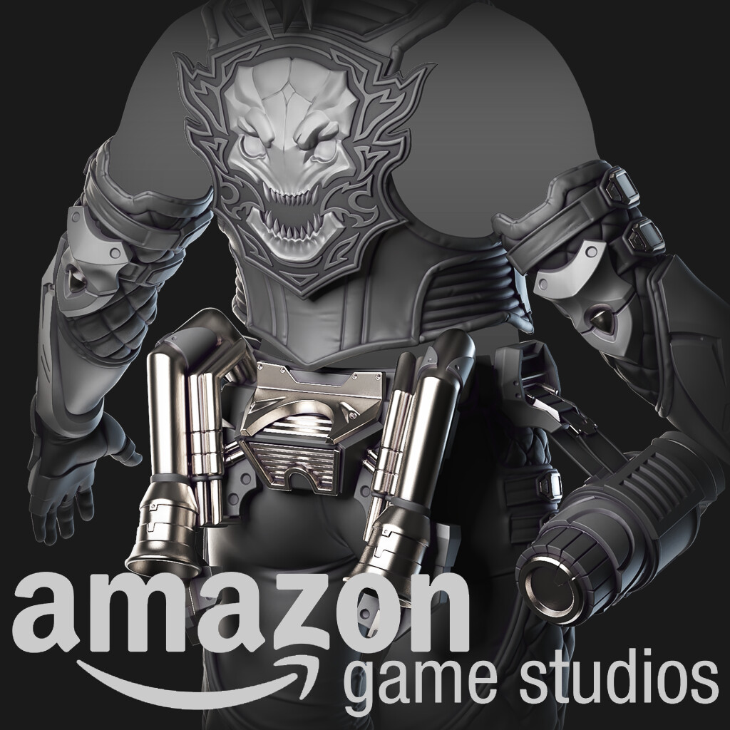 ArtStation - biker skin