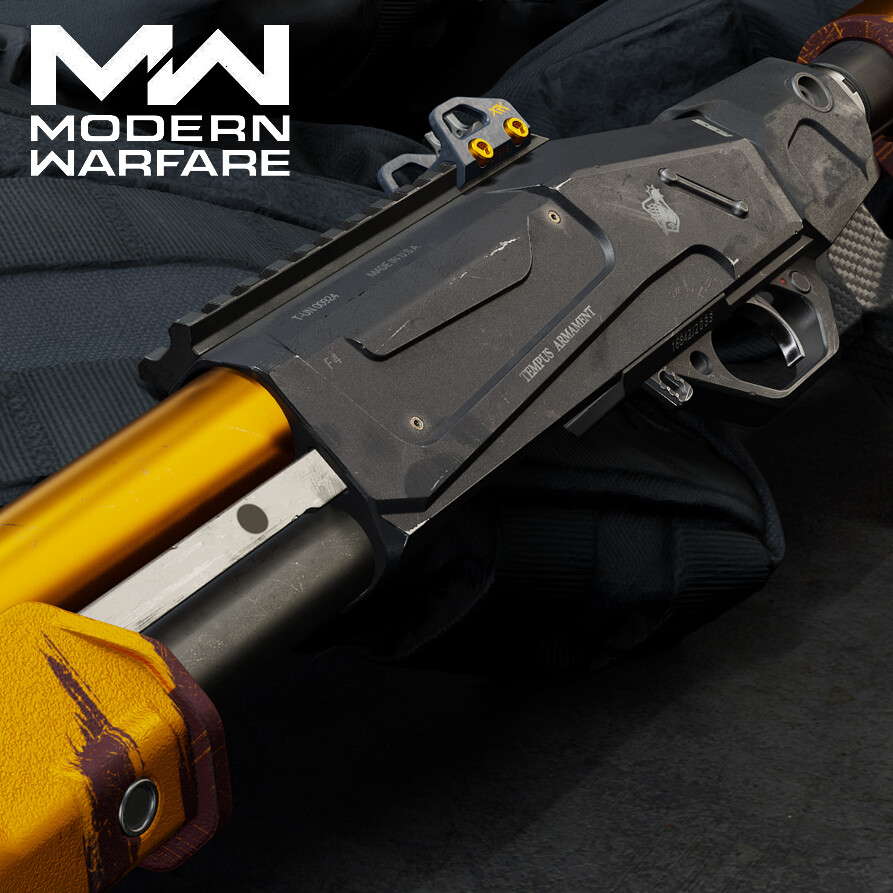 ArtStation - Call of Duty: Modern Warfare "The Apex Predator Shotgun ...