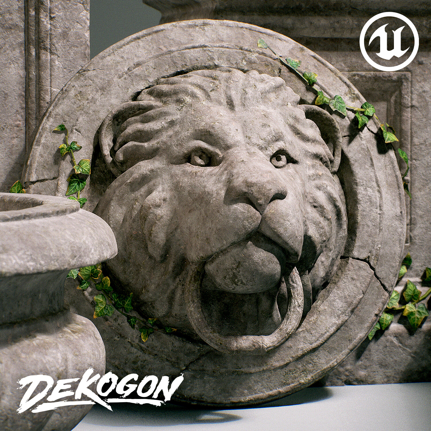 ArtStation - Stone Sculptures VOL.l & VOL.2 - Modular Urns & Stand (Nanite)